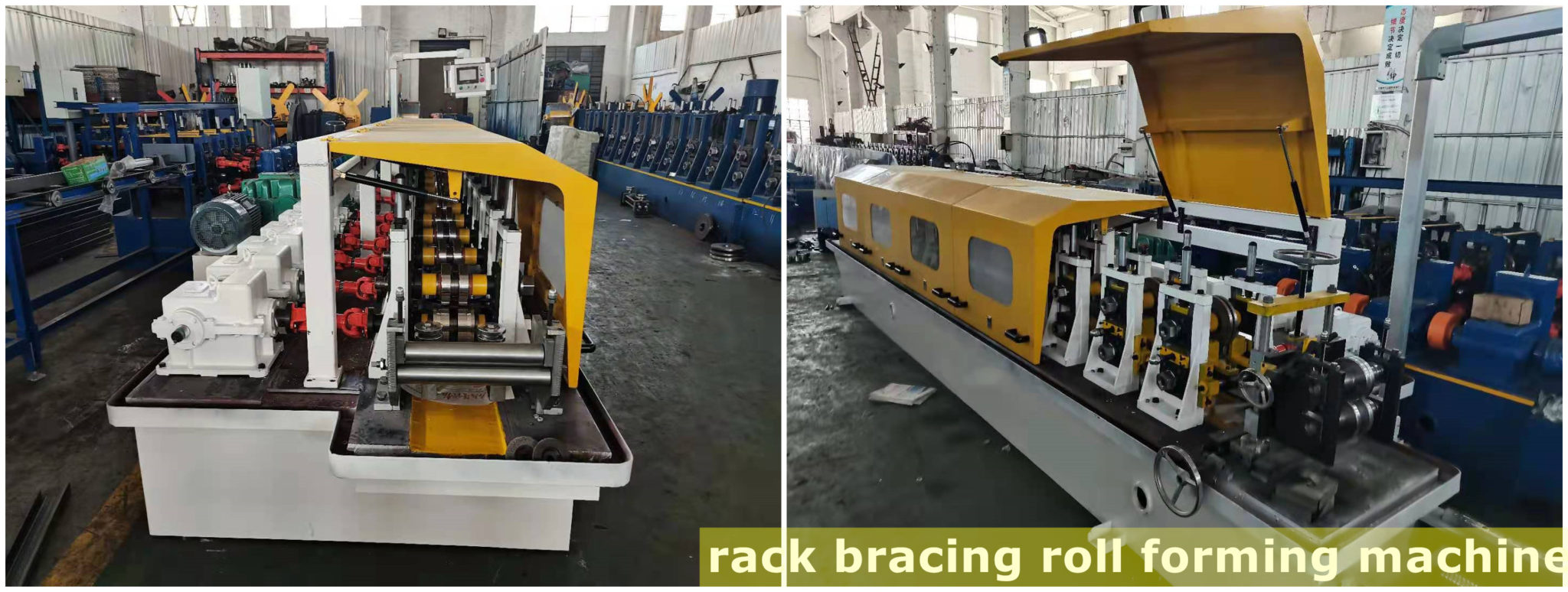 Newly Designed Rack Bracing Machine with Safety Guard Cover in ...